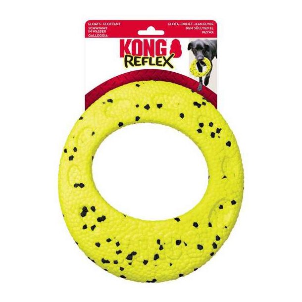 KONG Reflex Flyer Frisbee 25x21,5x2cm - Aktivitetslegetøj - www ...